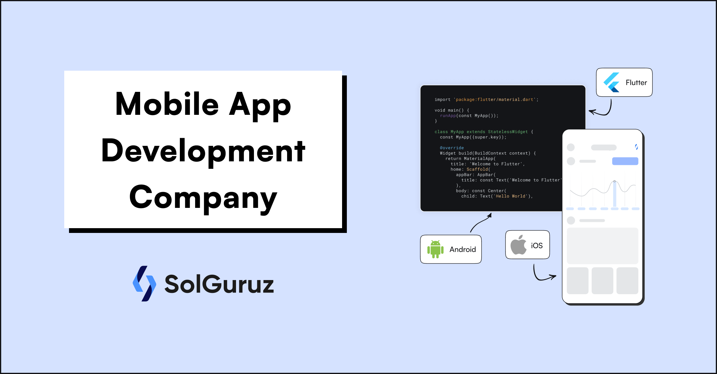 Custom Mobile App Development Services Company | SolGuruz