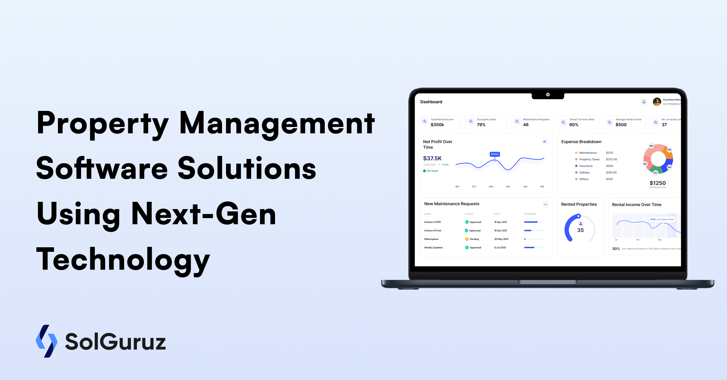 Custom Property Management Software Solutions | SolGuruz